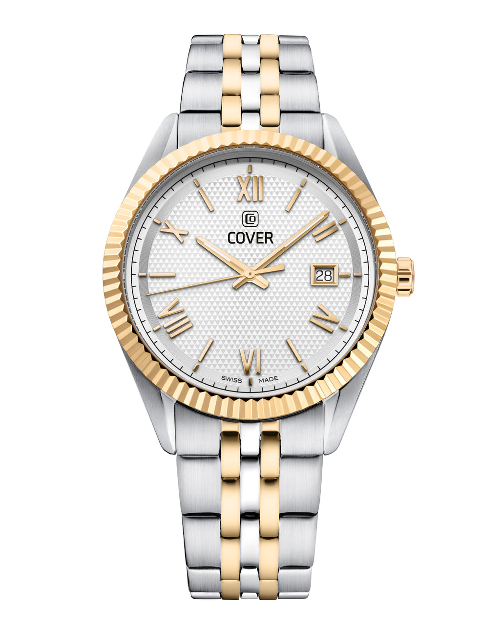COVER Alston Gent Watch Silver, Bicolor Silver Gold – Cover Watches