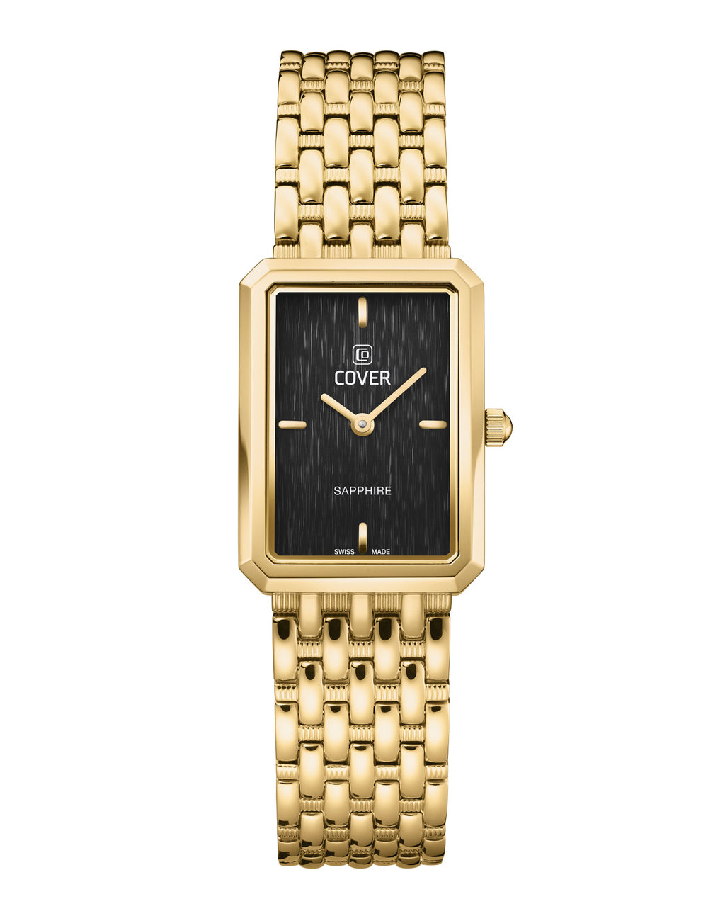 COVER Noble Square Black, Gold – Cover Watches