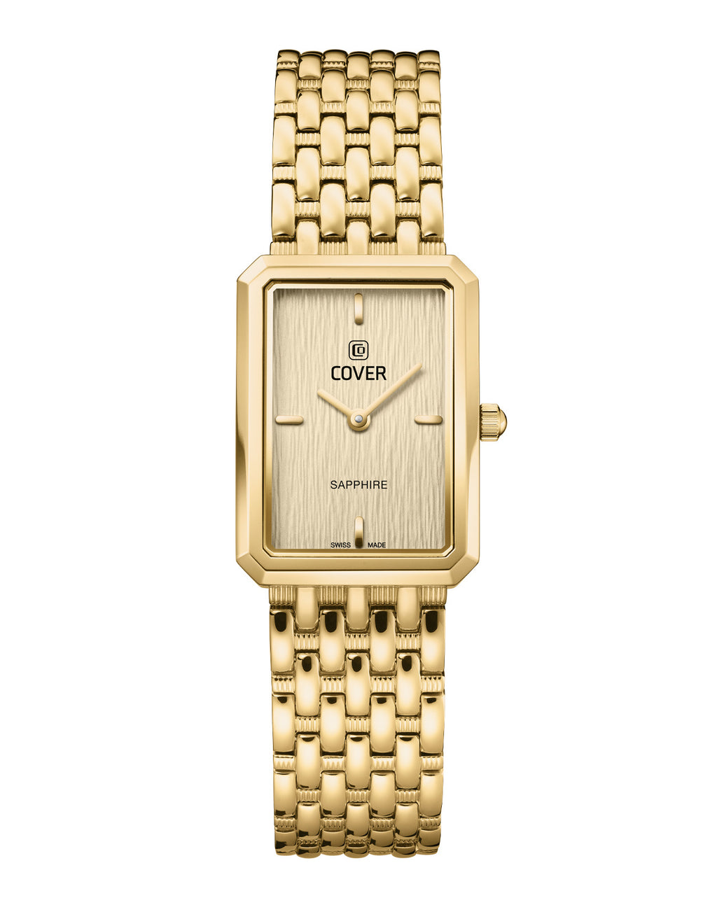 COVER Noble Square Champagne, Gold – Cover Watches