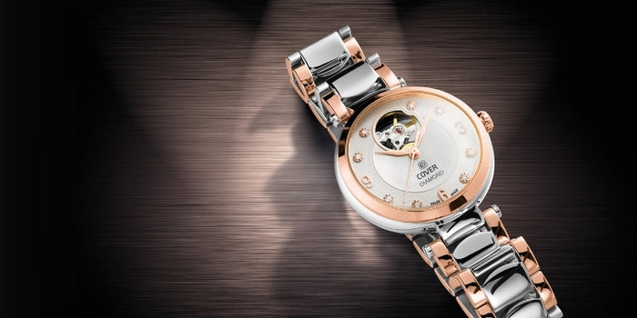 COVER Lady Diamond Open Heart - Swiss Automatic Women's Watch – Cover ...